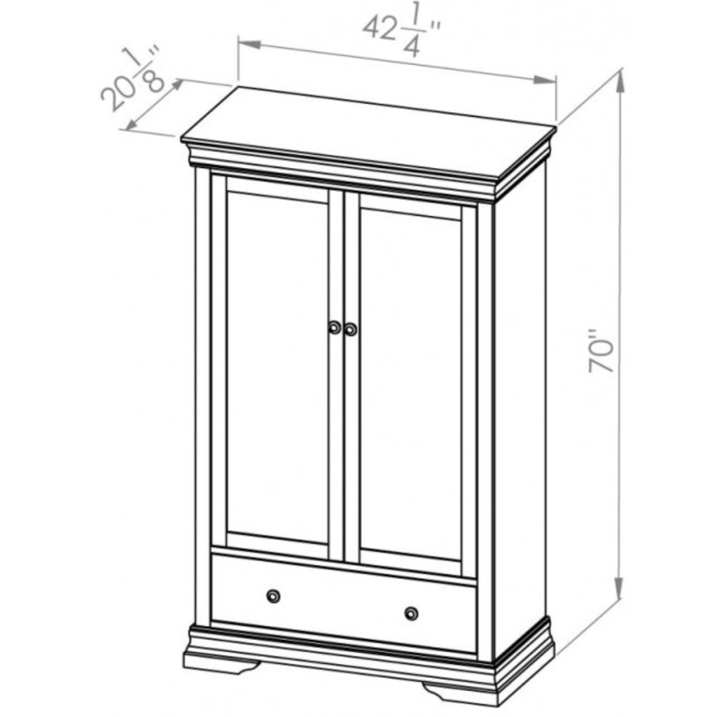 Louis Rustique Collection Solid Wood Canadian Made