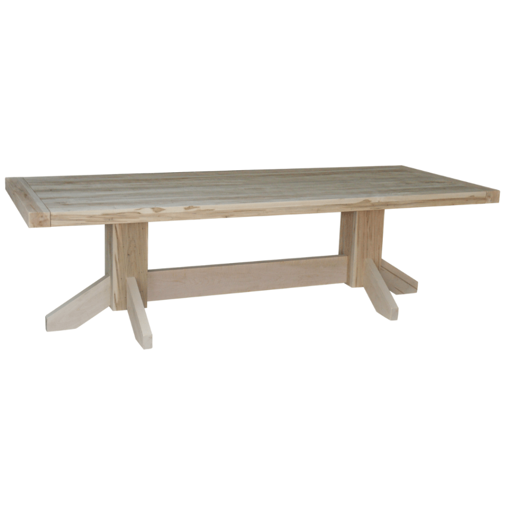 Yukon Pedestal Dining Table Solid Wood Canadian Made