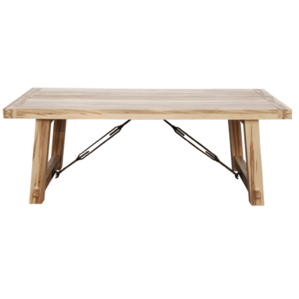 Yukon Turnbuckle Dining Table Solid Wood Canadian Made