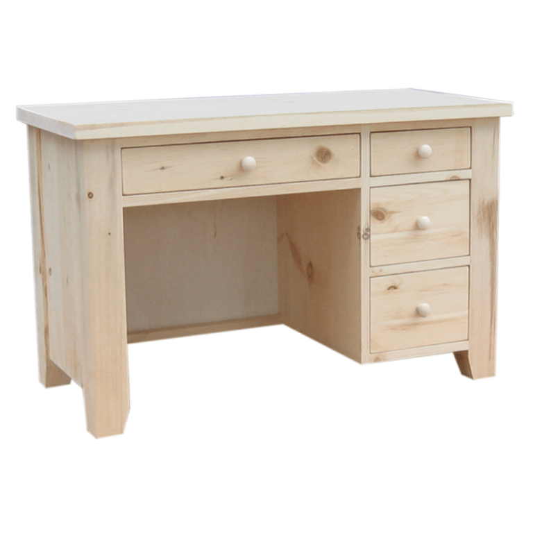 Dakota 7 Drawer Desk Solid Wood Canadian Made