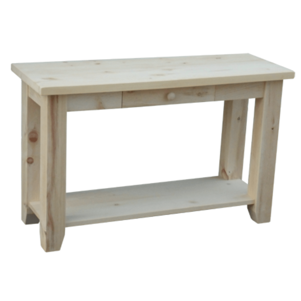 Dakota Sofa Table Solid Wood Canadian Made