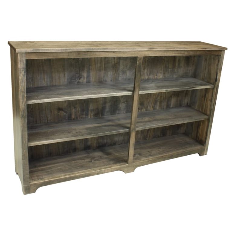 Rustic Bookcase Solid Wood Canadian Made