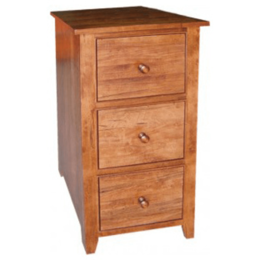 A Series Filing Cabinet Solid Wood Canadian Made