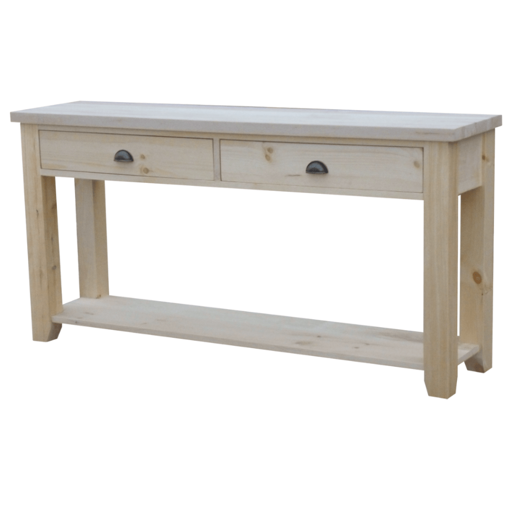 East Lakes Sofa Table Solid Wood Canadian Made