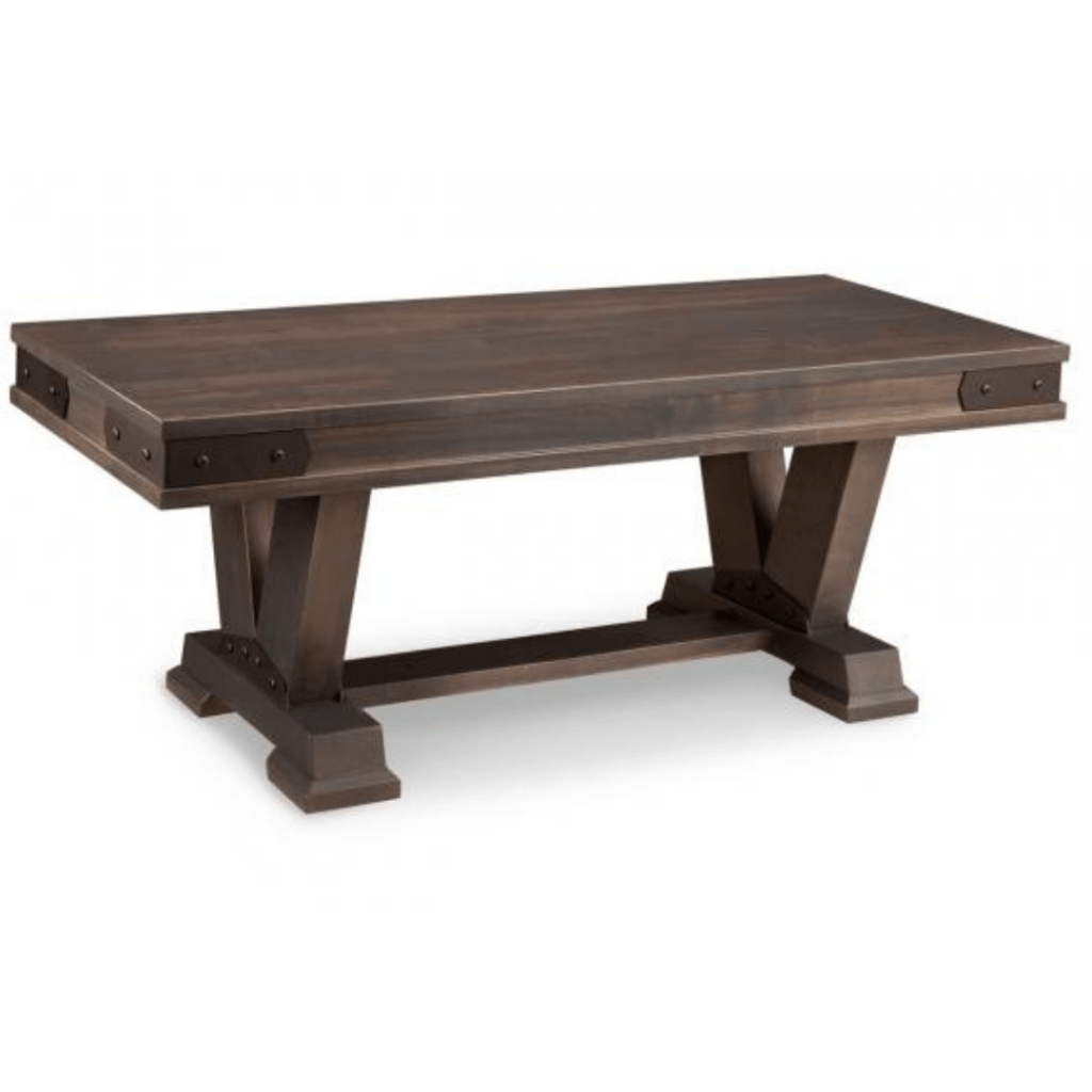 Chattanooga Pedestal Bench Solid Wood Canadian Made