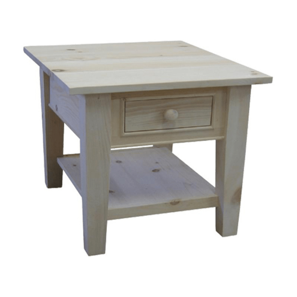 A Series End Table Solid Wood Canadian Made