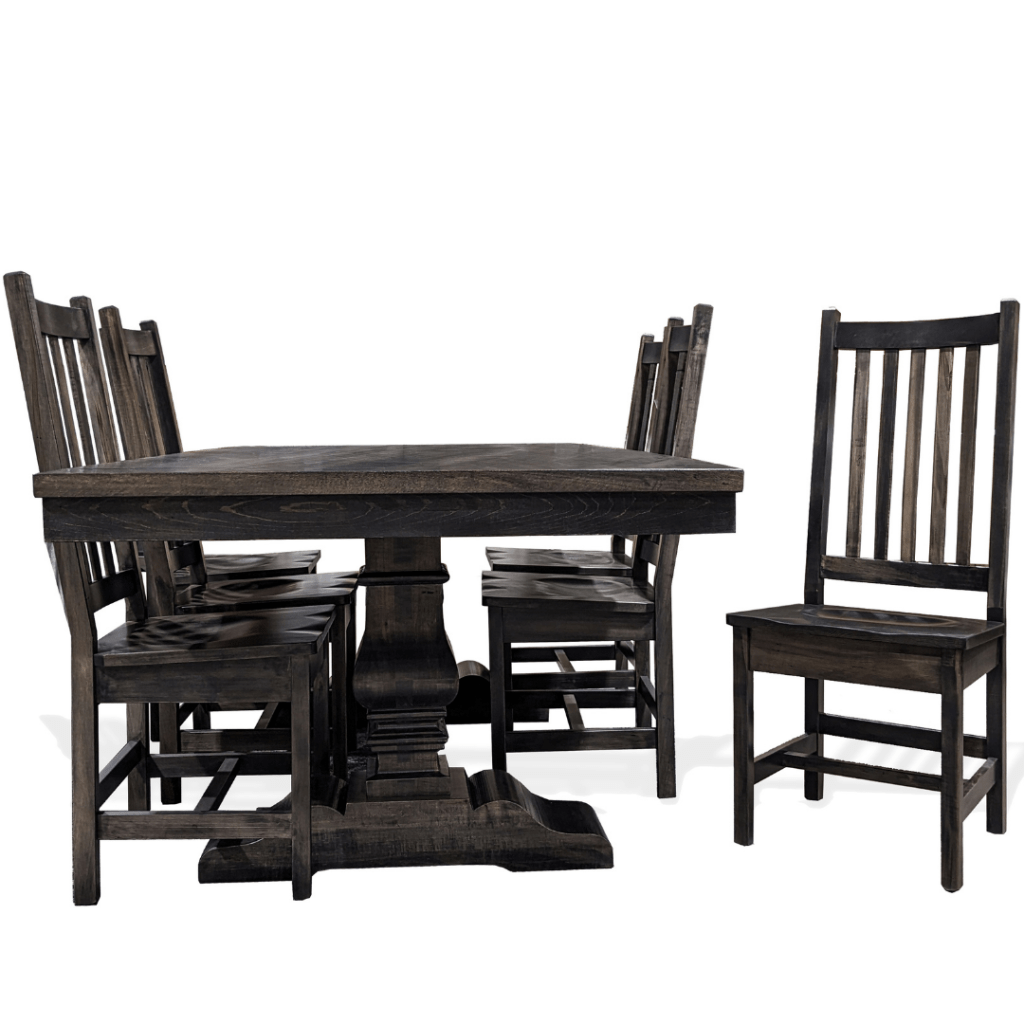 Century Double Pedestal Dining Room Set Solid Wood