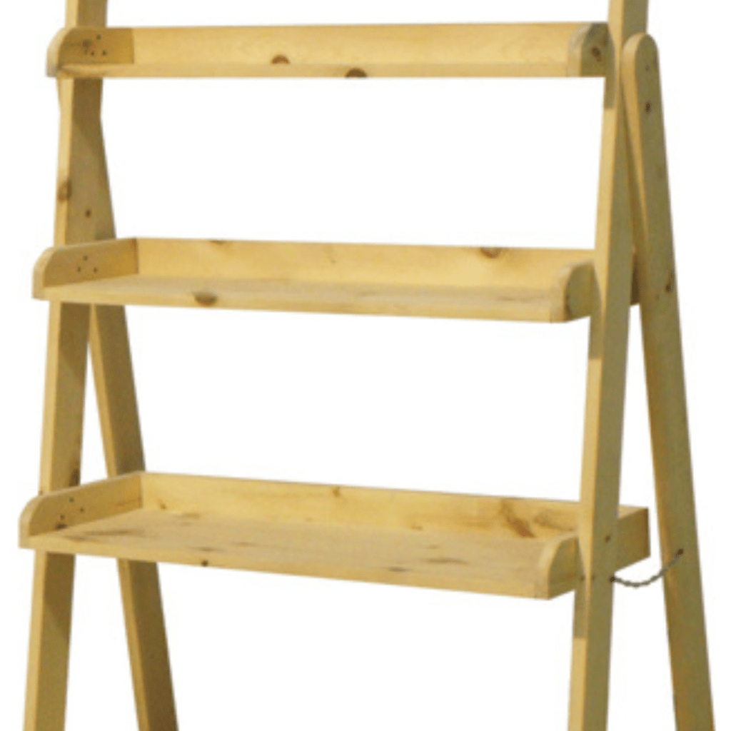 Free Standing Shelf Solid Wood Canadian Made