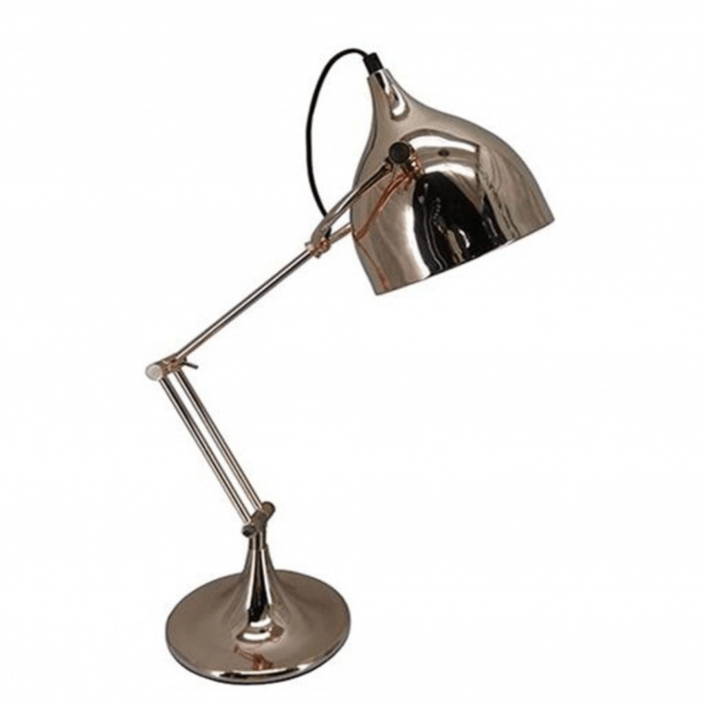 Silver Adjustable Desk Lamp - Countrytime Furniture & Home Decor