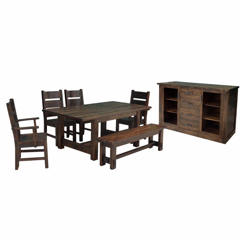 Homestead Dining Room Set Solid Wood Canadian Made