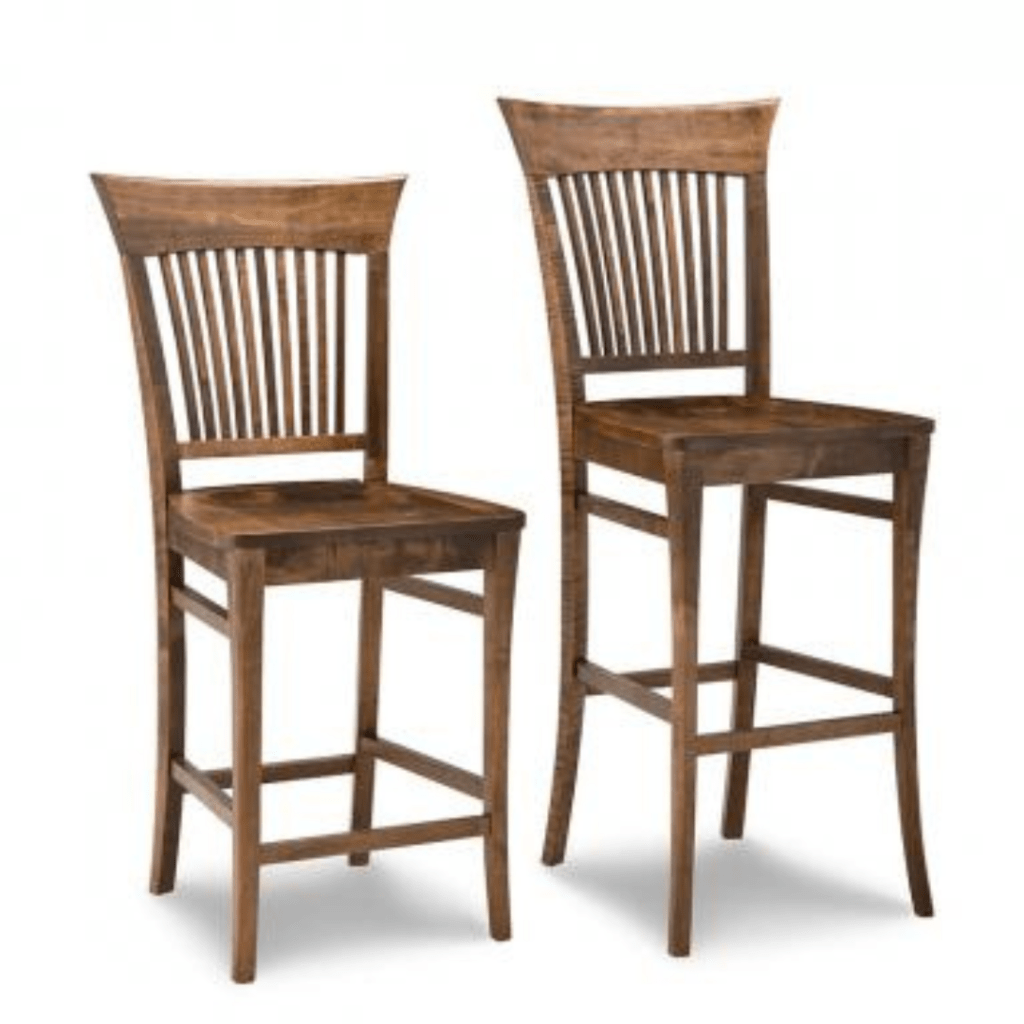 Stockholm Bar Chairs Solid Wood Canadian Made