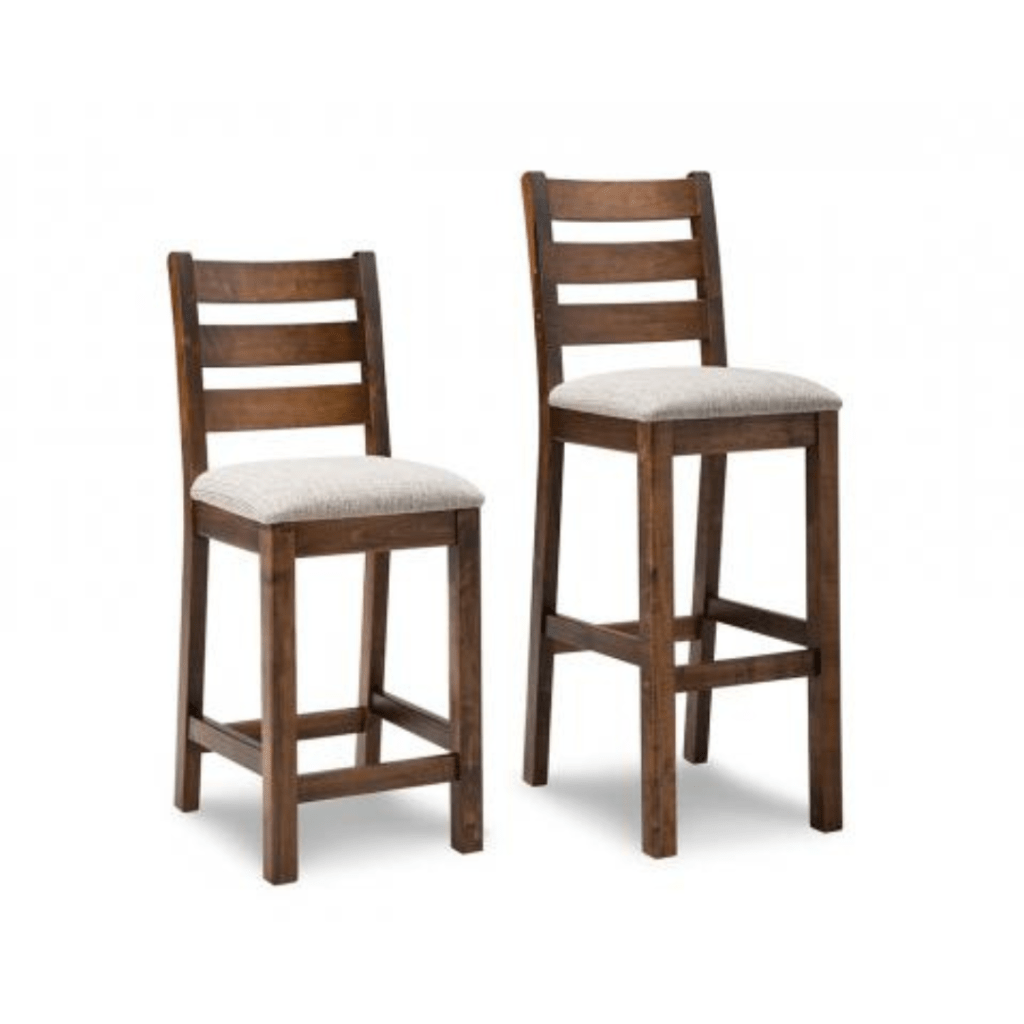 Saratoga Bar Chairs Solid Wood Canadian Made