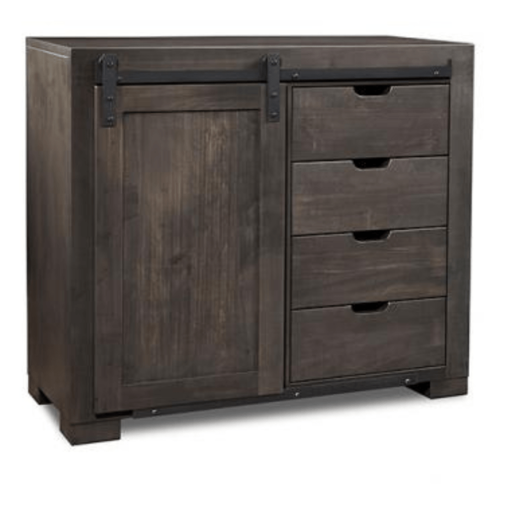 Steel City Barn Door Sideboards Solid Wood Canadian Made