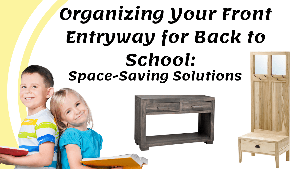 Transform Your Front Entryway for Back to School: Space-Saving ...